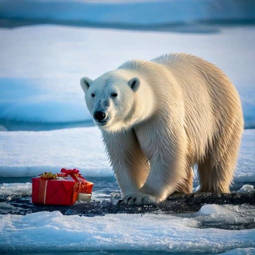 O comme Ours Polaire - L'Ours Polaire du Père Noël -Lettre du Père Noël ...